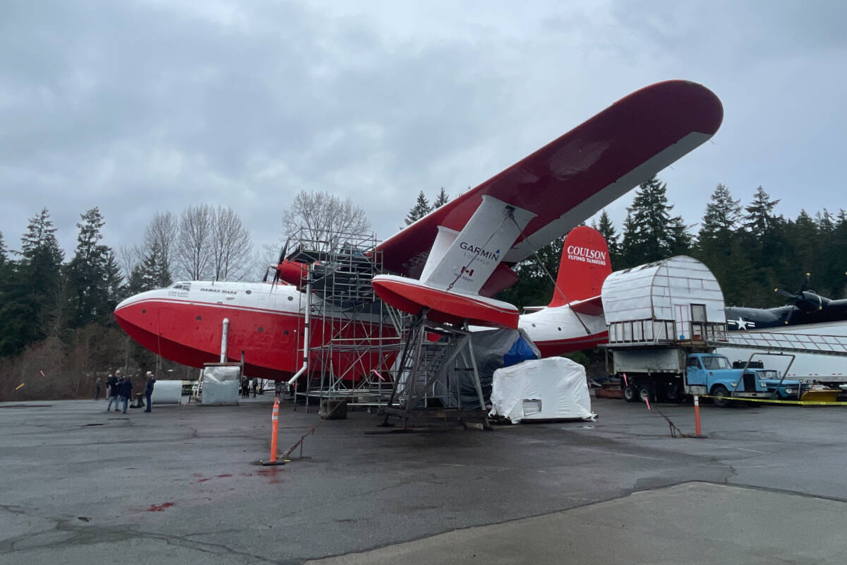 Historic B.C. Martin Mars water bomber will fly one last time - West ...